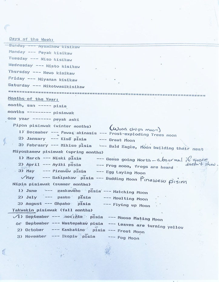 Episode 27: The Cree Calendar – Let's Find Out